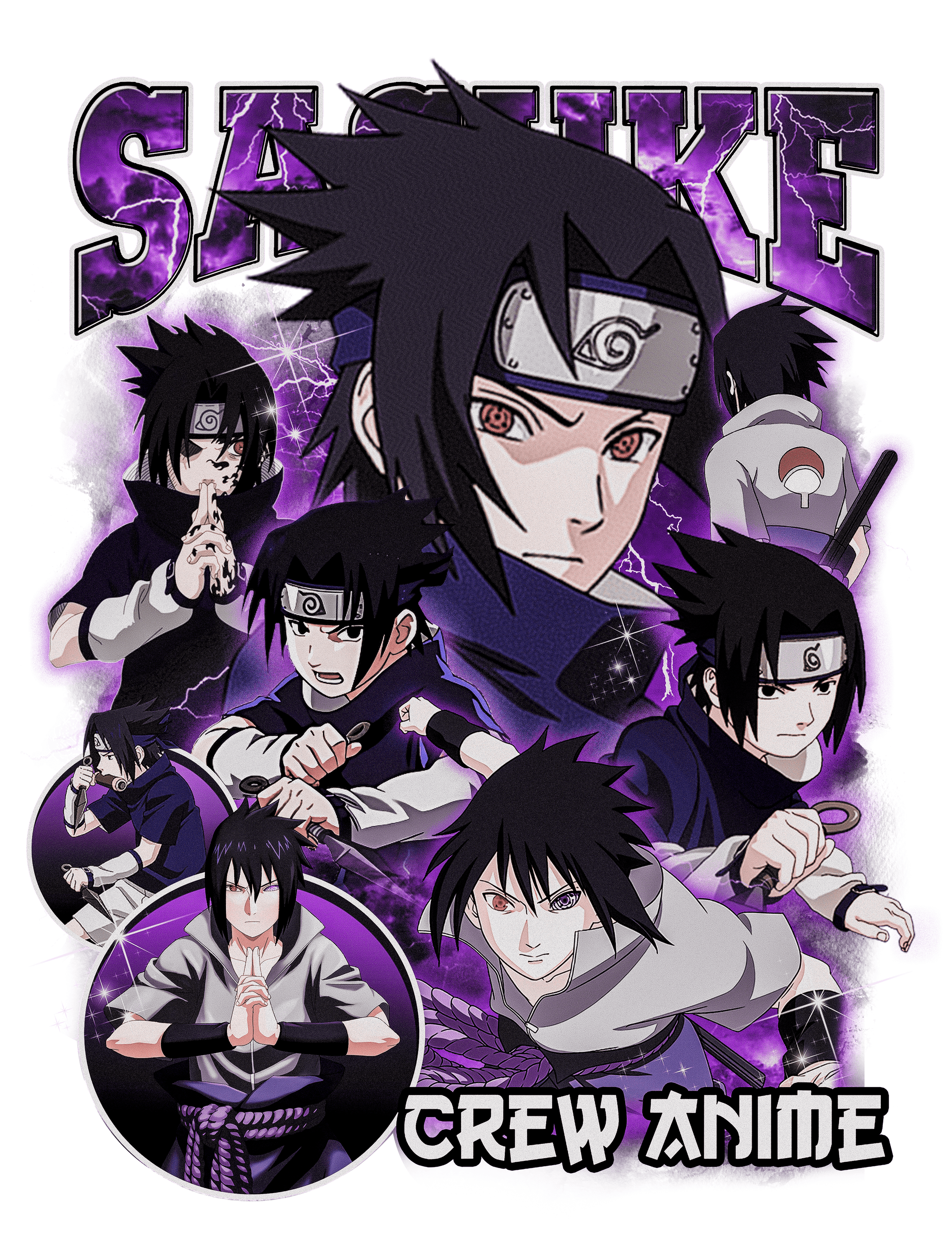 SASUKE T-SHIRT – CrewAnime